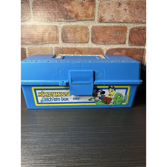 Zebco | Toys | Vintage Disneys Mickey Mouse Catch Em Fishing Tackle ...